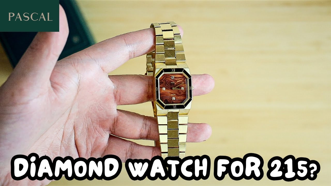 Lab Grown Diamond Watch Unboxing & Review - Affordable Men‘s Luxury ...