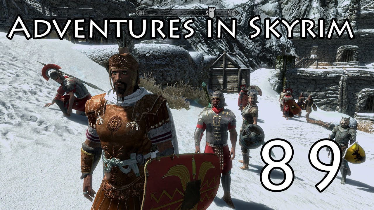 Adventures in Skyrim Lets Play! Part 89 (Dimhollow Crypt) - YouTube