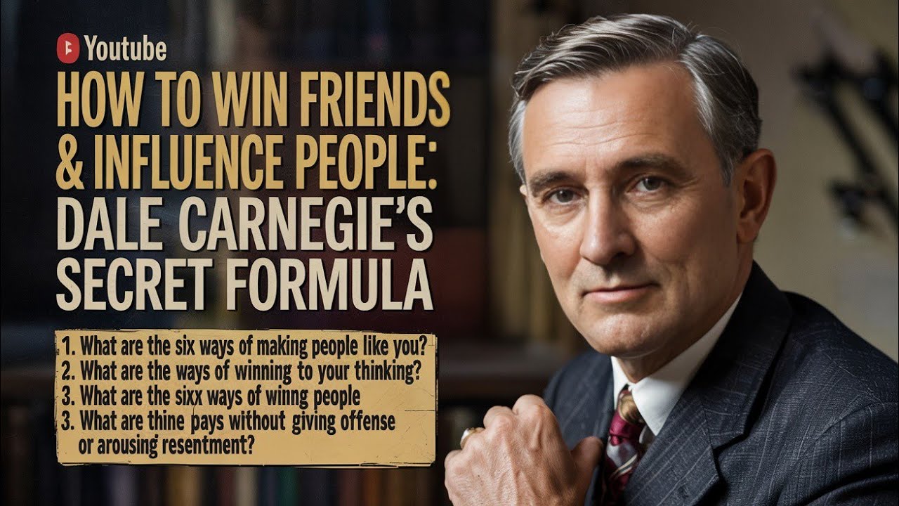 How to Win Friends & Influence People: Dale Carnegie’s Secret Formula ...