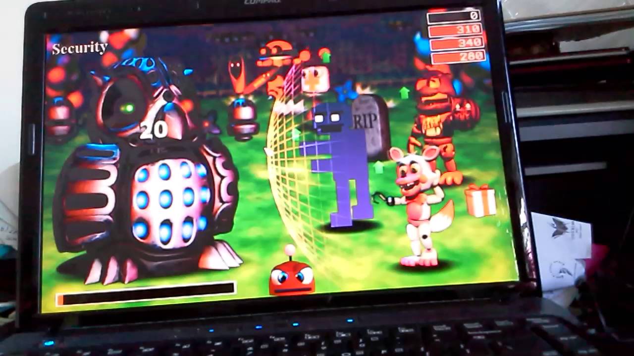 Fnaf World secret graveyard - YouTube