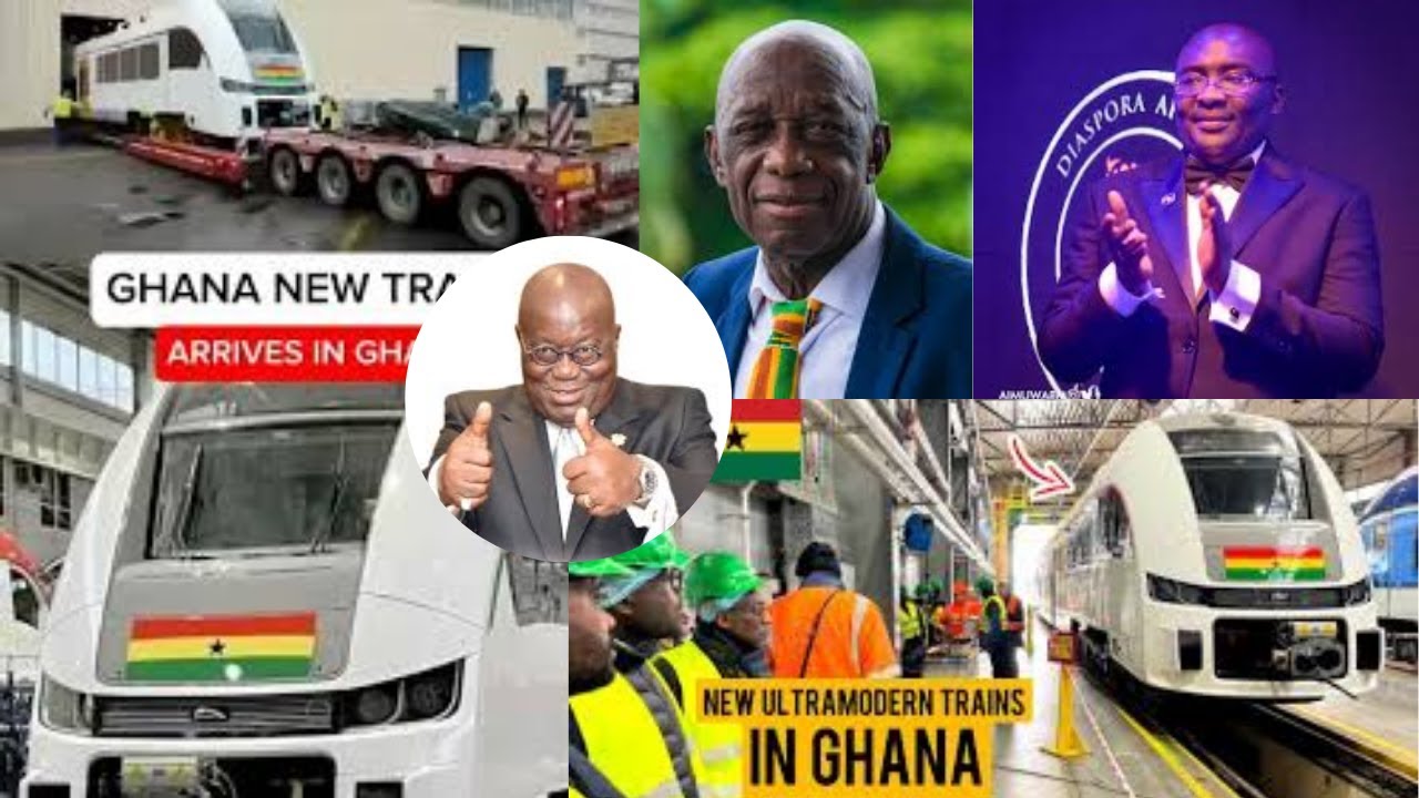 HURRAY! The Ultramodern Ghanaian Trains Made In Poland Finally Arrives ...