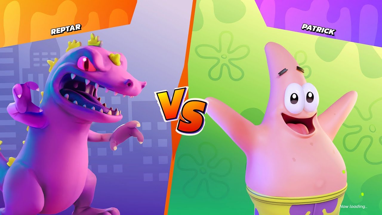 Purple Reptar vs Patrick star - YouTube