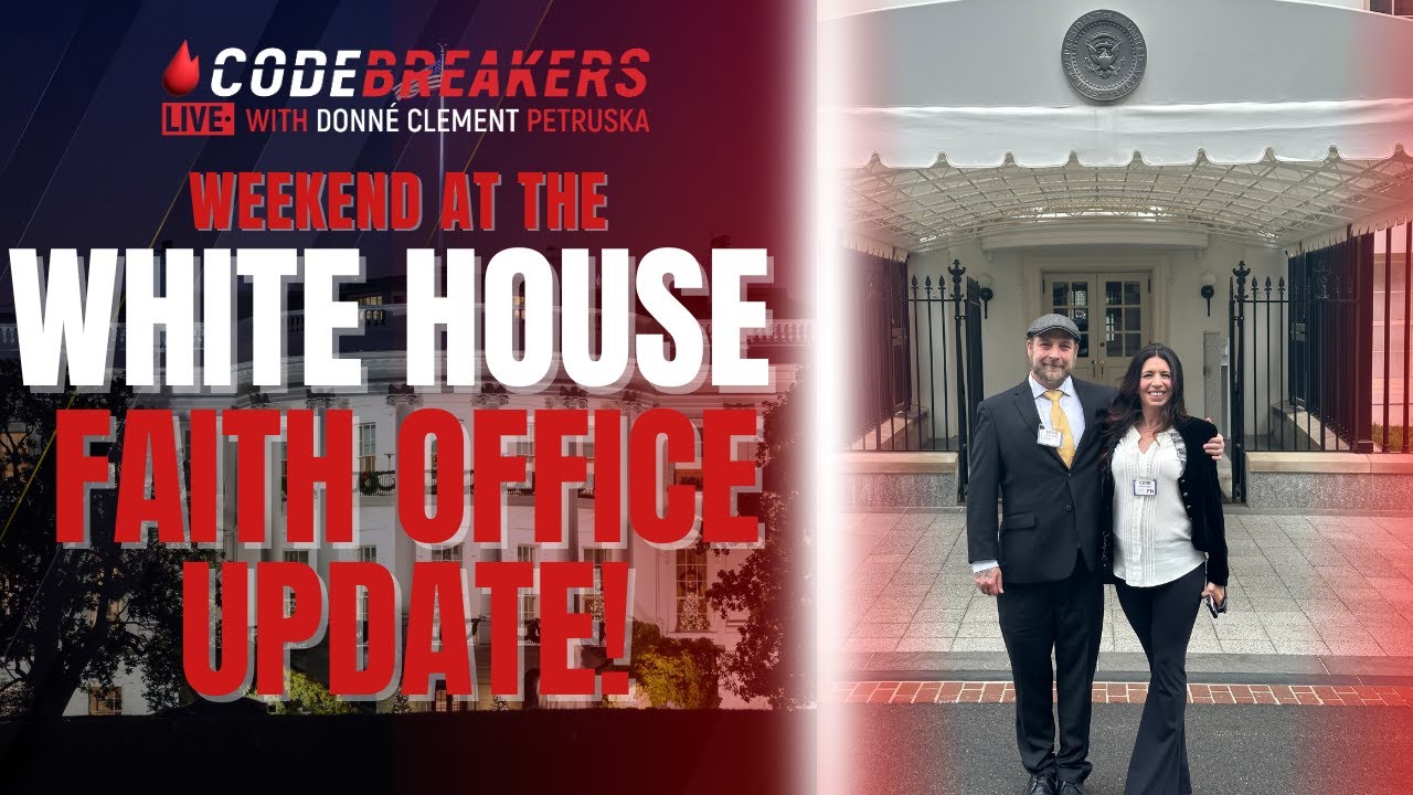CodeBreakers Live: Weekend At The White House: Faith Office Update! - YouTube