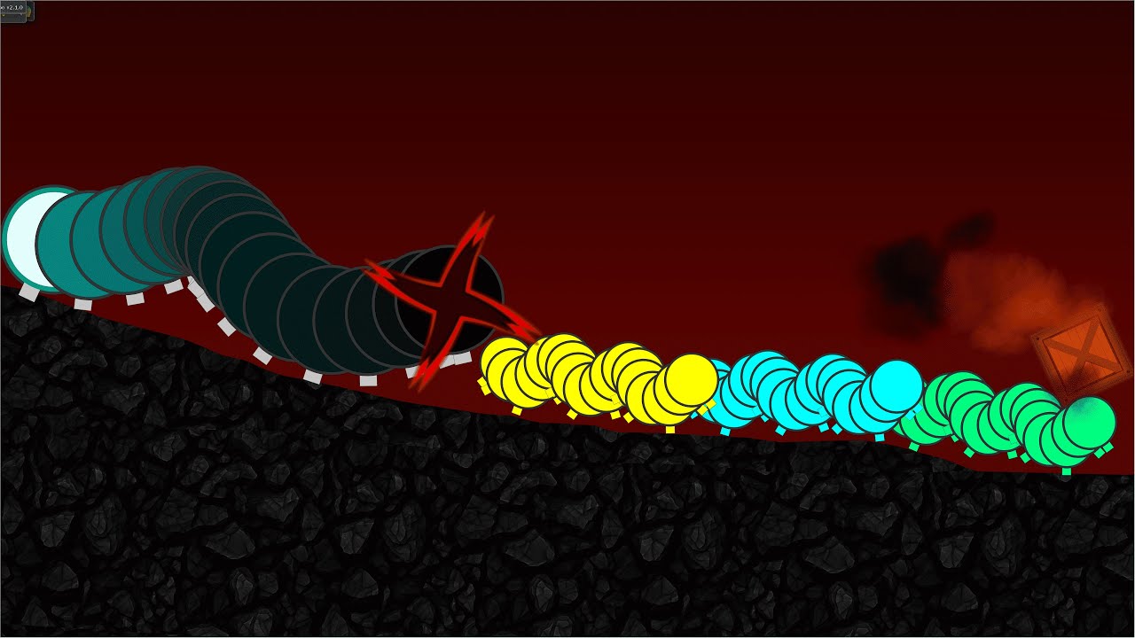 Escape from the Worm - Survival Worm Race - YouTube