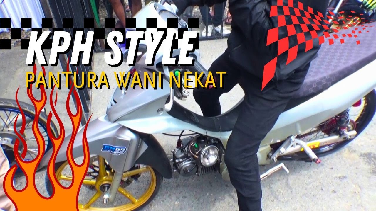 GANAS KHARISMA KPH STYLE PANTURA !! BIKIN RESAH SATU SIRKUIT DRAG BIKE ...