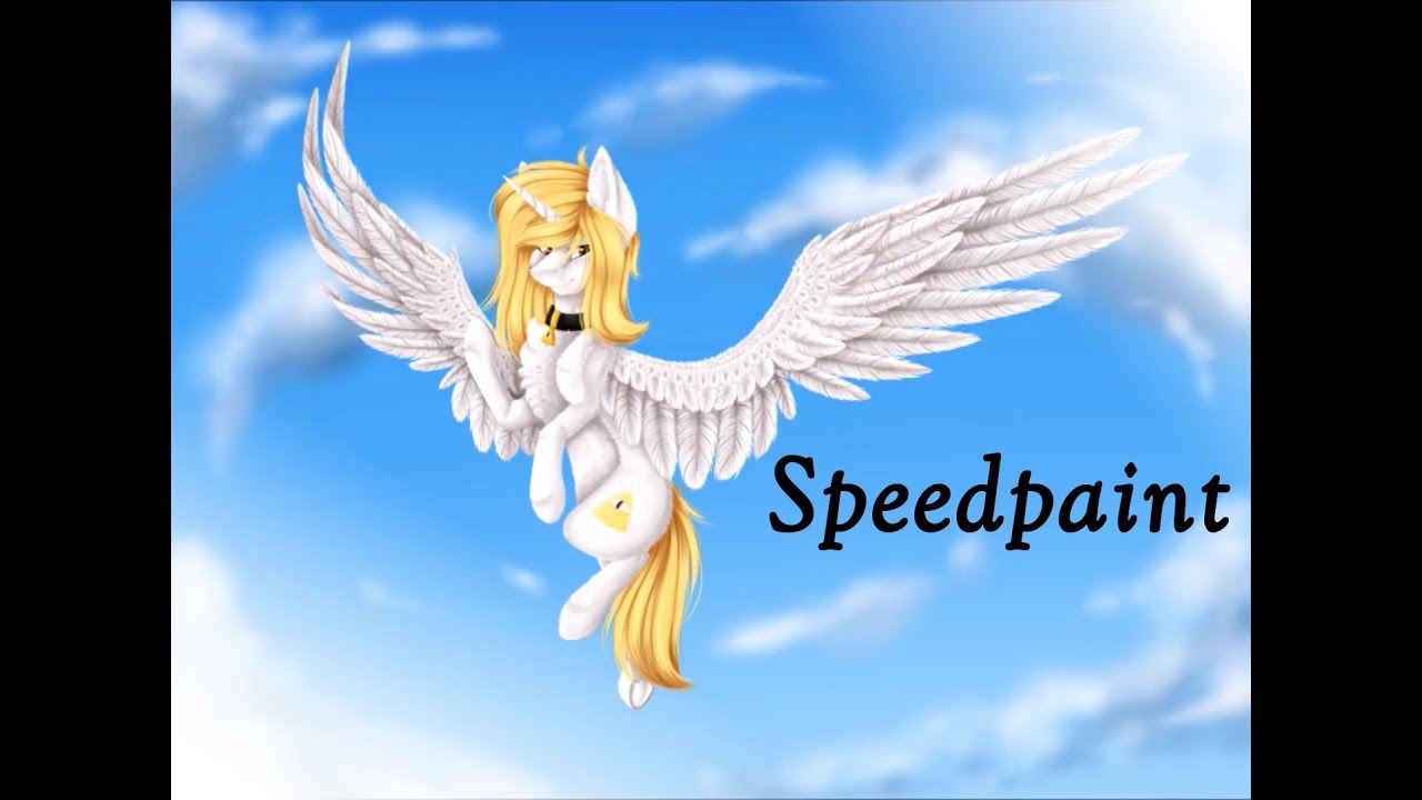 Speedpaint - Through the sky - YouTube