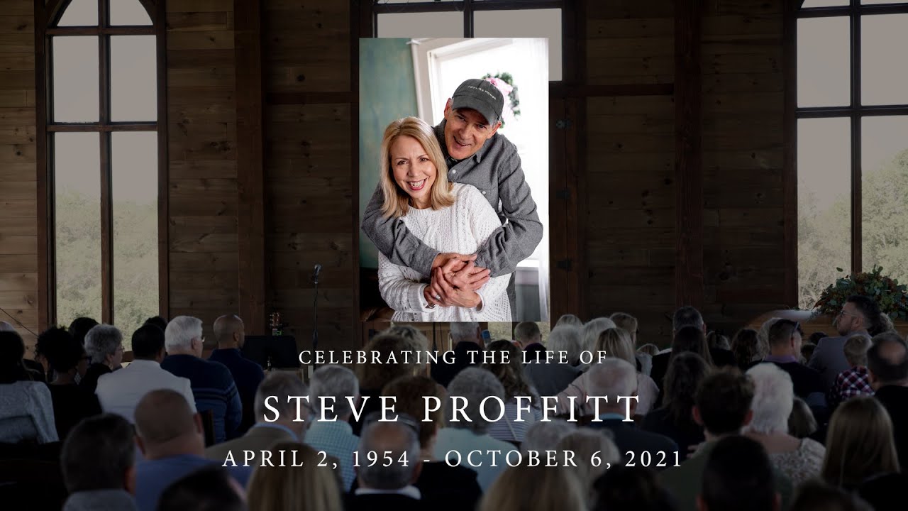 Steve Proffitt's Celebration Service - YouTube