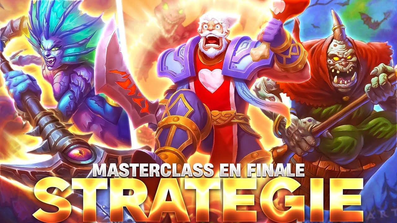 STRATEGIE MASTERCLASS EN FINALE | Maverick Hearthstone Battlegrounds - YouTube