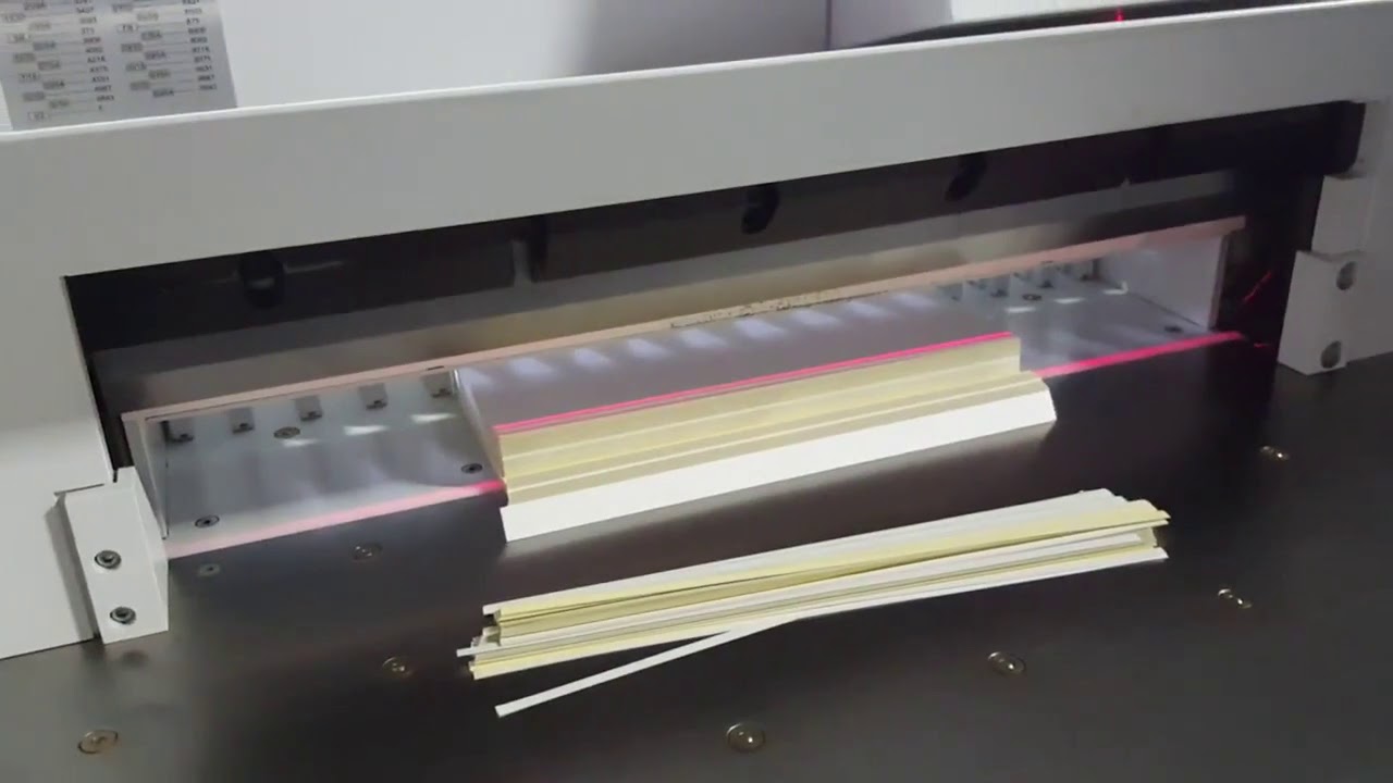 Buy 2014 Triumph 7260 Cutters/Guillotines Machine - YouTube