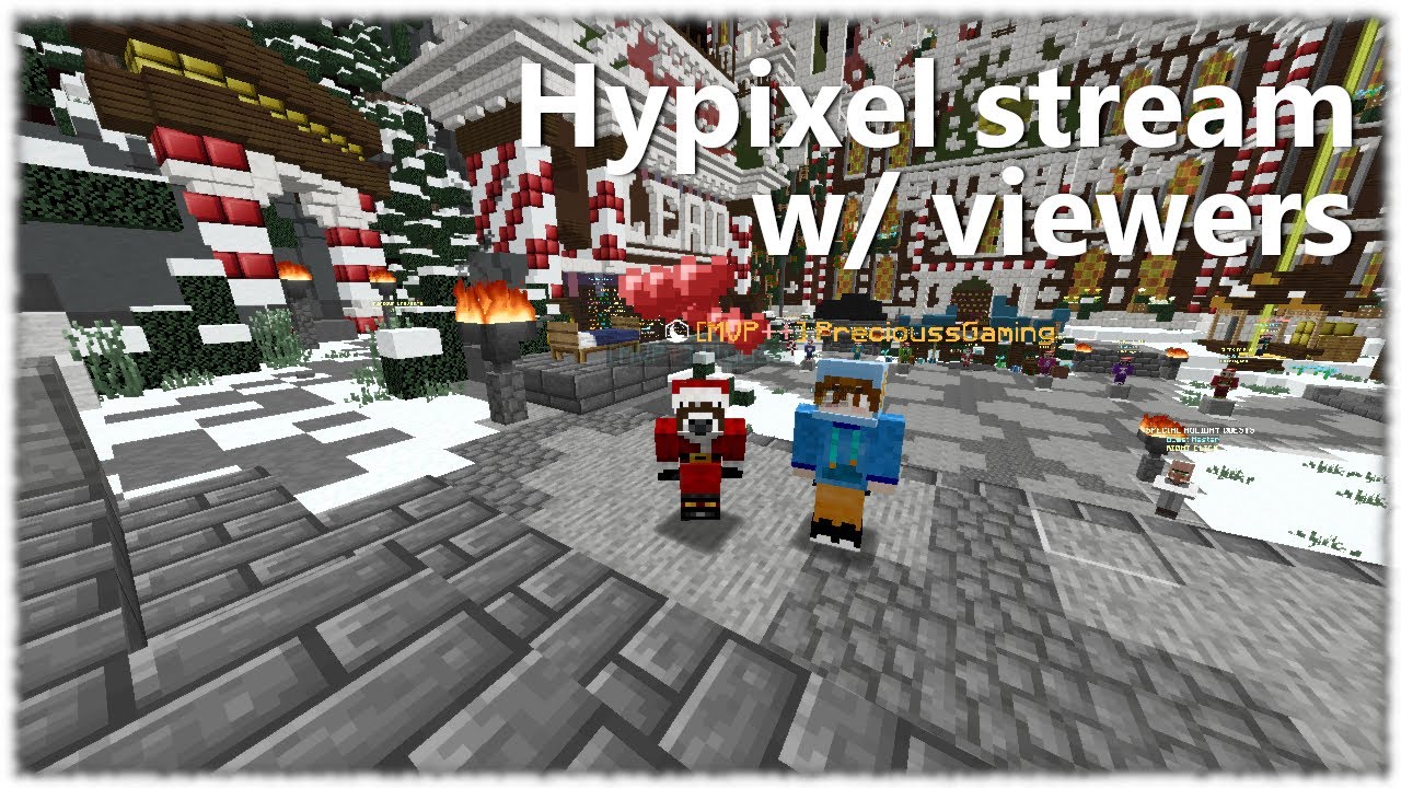 Hypixel Stream with viewers! - YouTube