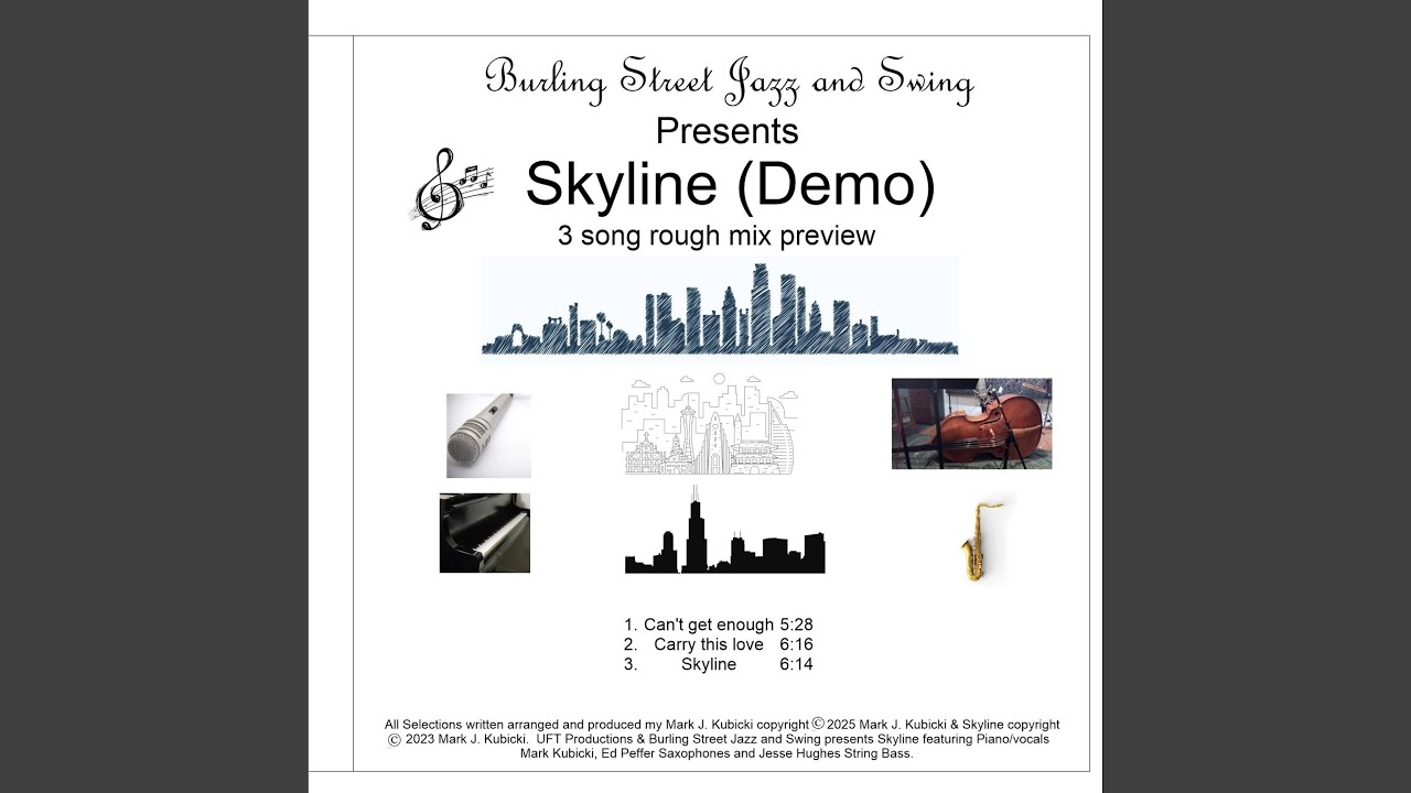 Skyline (less Saxophones) (feat. Mark Kubicki) (Demo Mix) - YouTube