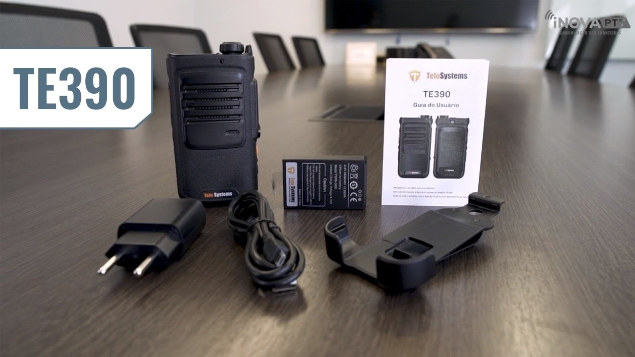 Conheça o rádio TE390 (PoC LTE) - YouTube