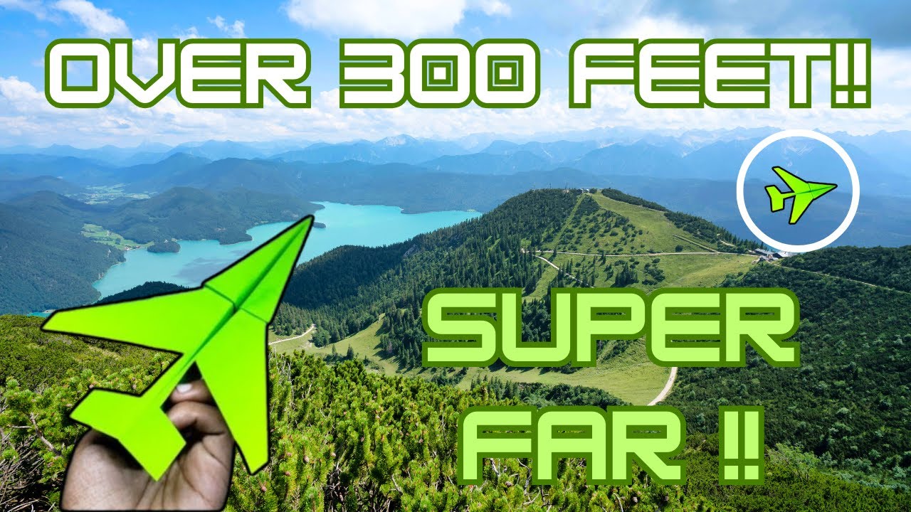 How To Make a Paper Airplane (Ninja plane) - Origami Paper Airplane ...