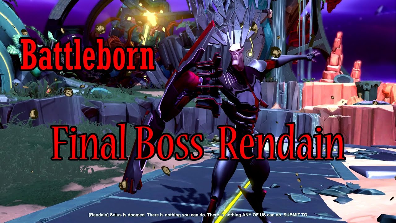 Battleborn Final Boss Rendain - YouTube