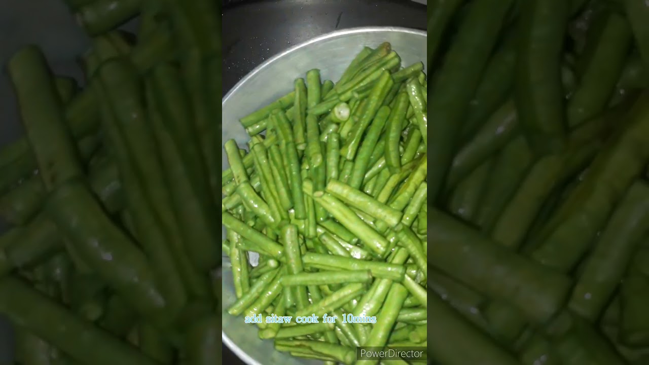 Lunchfortoday/Adobong Sitaw(String Beans) - YouTube