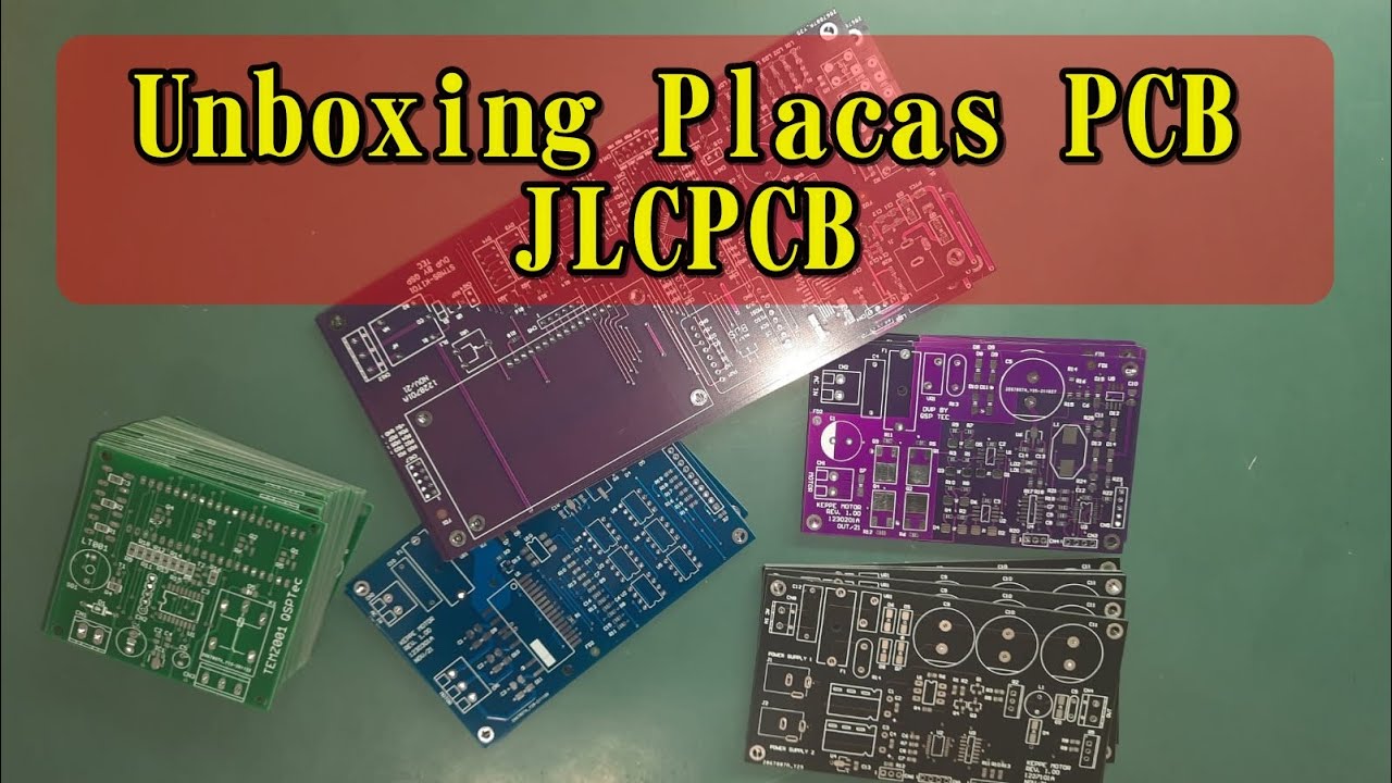 Unboxing placas da JLCPCB - YouTube