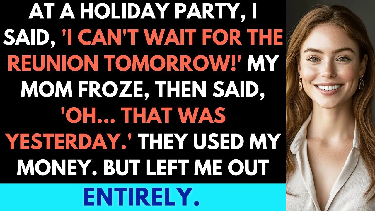 At A Holiday Party, I Said, 'I Can't Wait For The Family Reunion ...