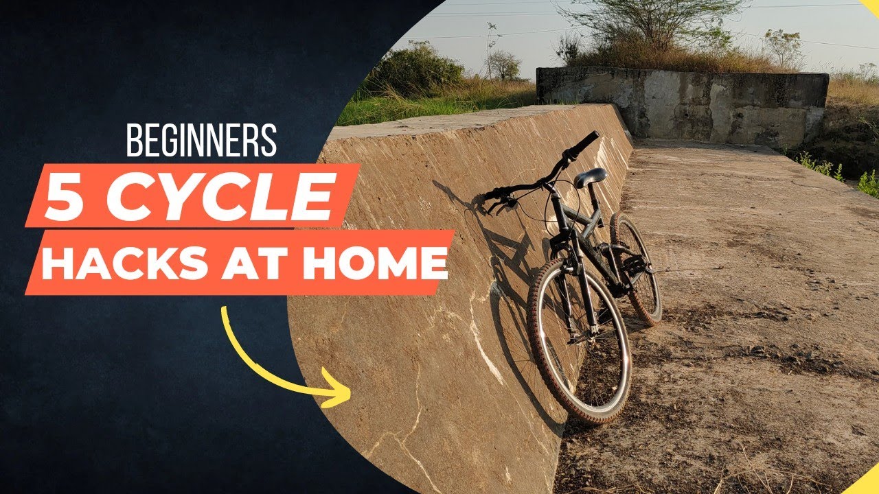 5 CYCLE HACKS AT HOME(( TELUGU )) MY SECRET TIPS // ABS IN CYCLE - YouTube