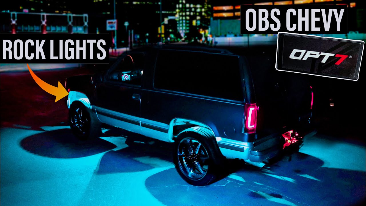 PHOTON MAGNETIC Rock Light Install! OPT7 - YouTube