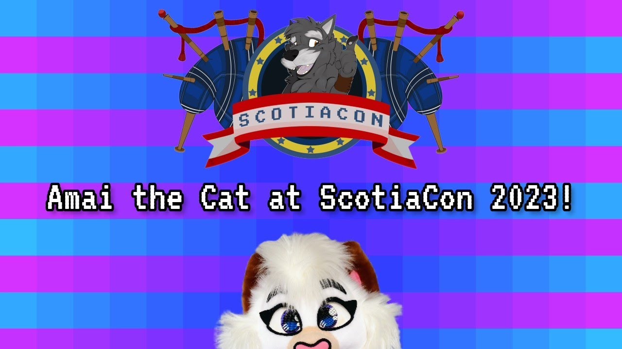 Amai the Cat at ScotiaCon 2023! - YouTube
