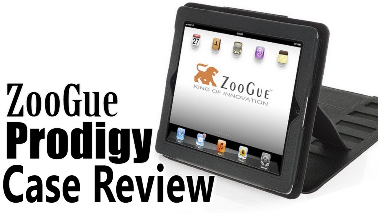 ZooGue Prodigy Case Review - iPad Kickstand Case with 6 Positions ...