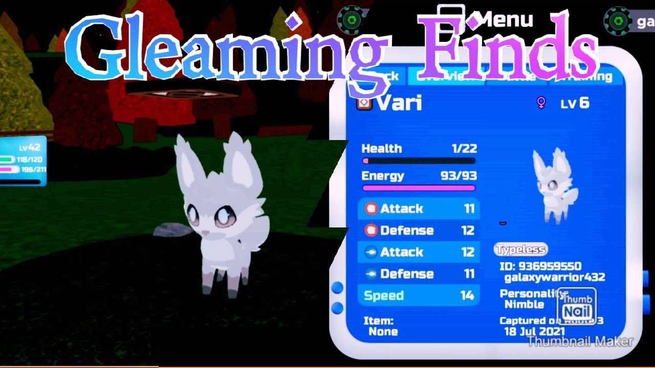 Alpha Vari|Loomian Legacy|Gleaming Finds - YouTube