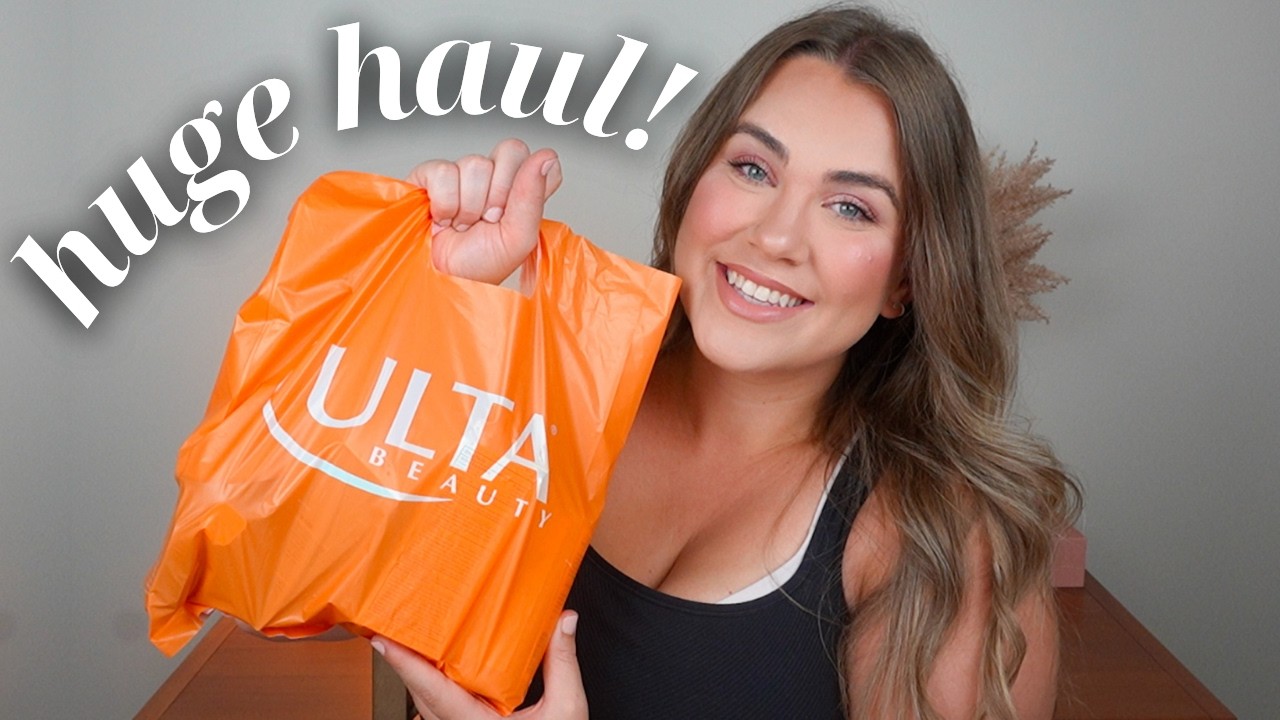 huge ulta *shopping spree* - drugstore makeup haul | summer 2025 - YouTube