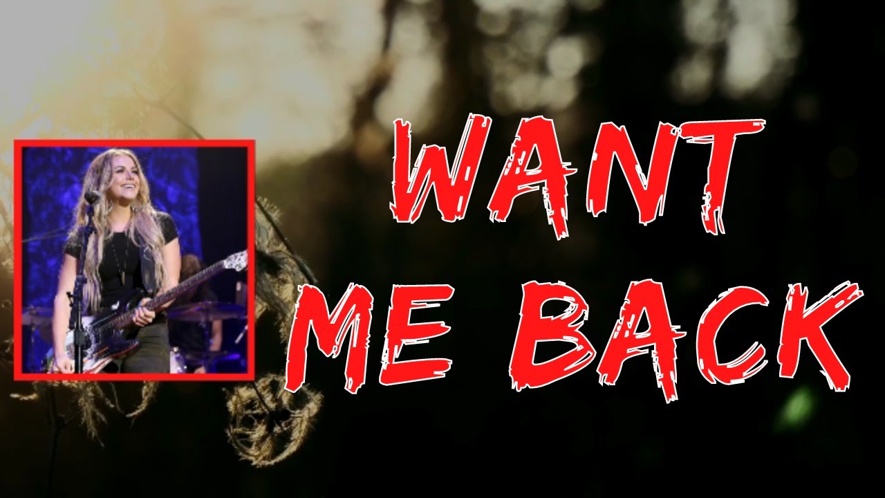 Lindsay Ell - wAnt me back (Lyrics) - YouTube