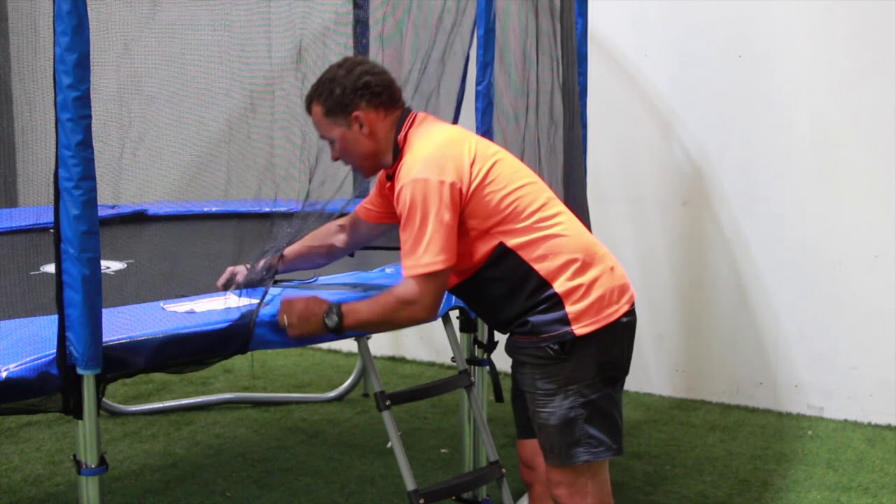 Enclosure Net Installation - YouTube