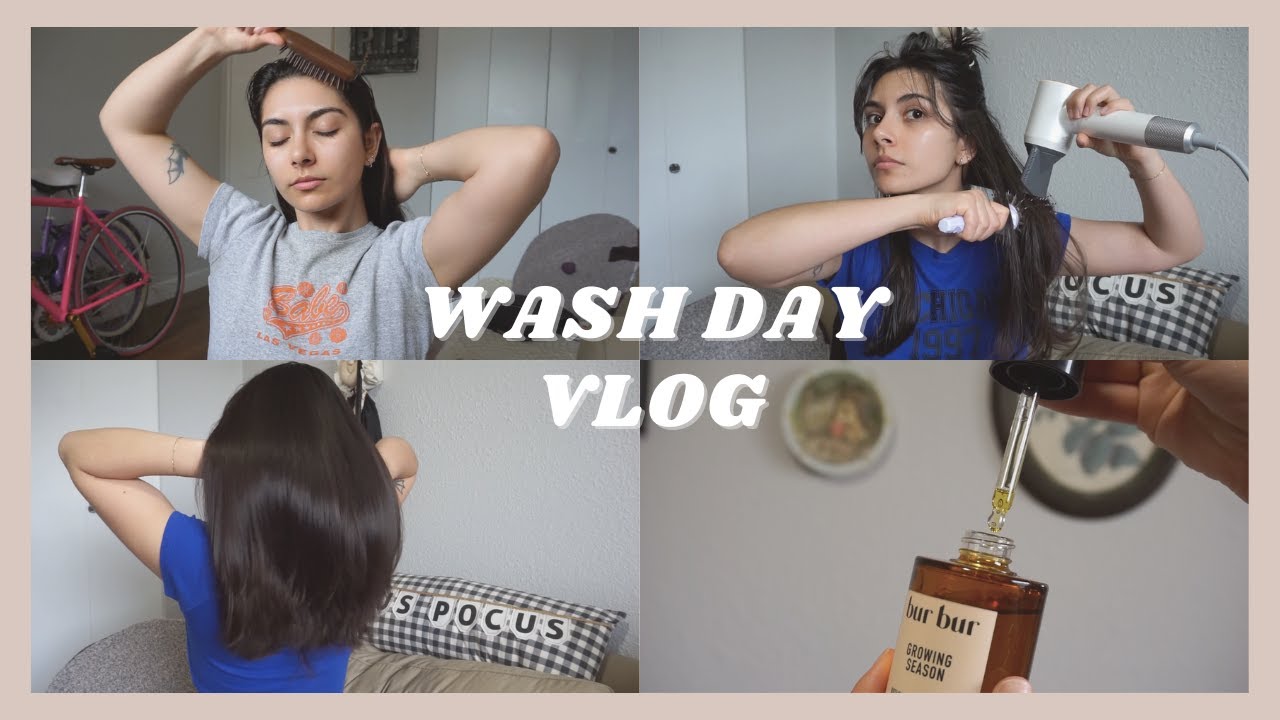Hair Care Day | Hair Oiling + Hair Growth Tips ♡ - YouTube