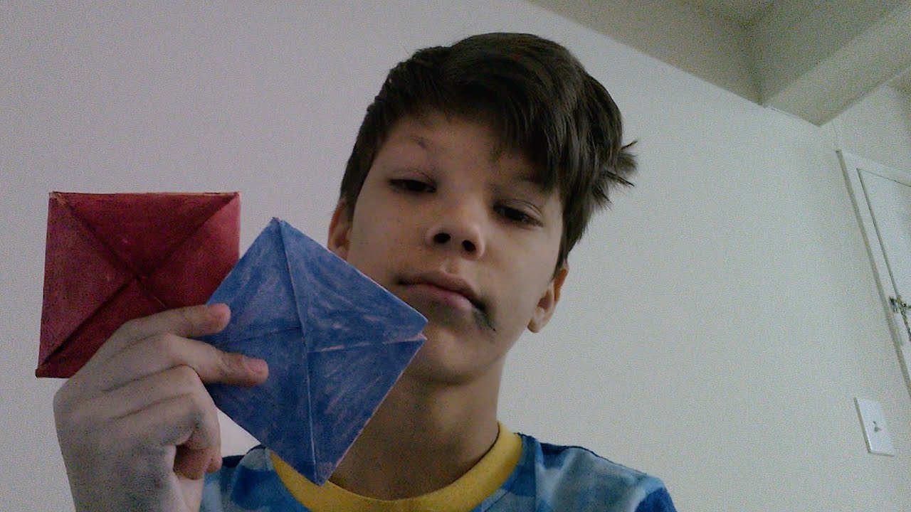 how to make ddakji #456 #ddakji #squidgame #tutorial #easy #edit - YouTube