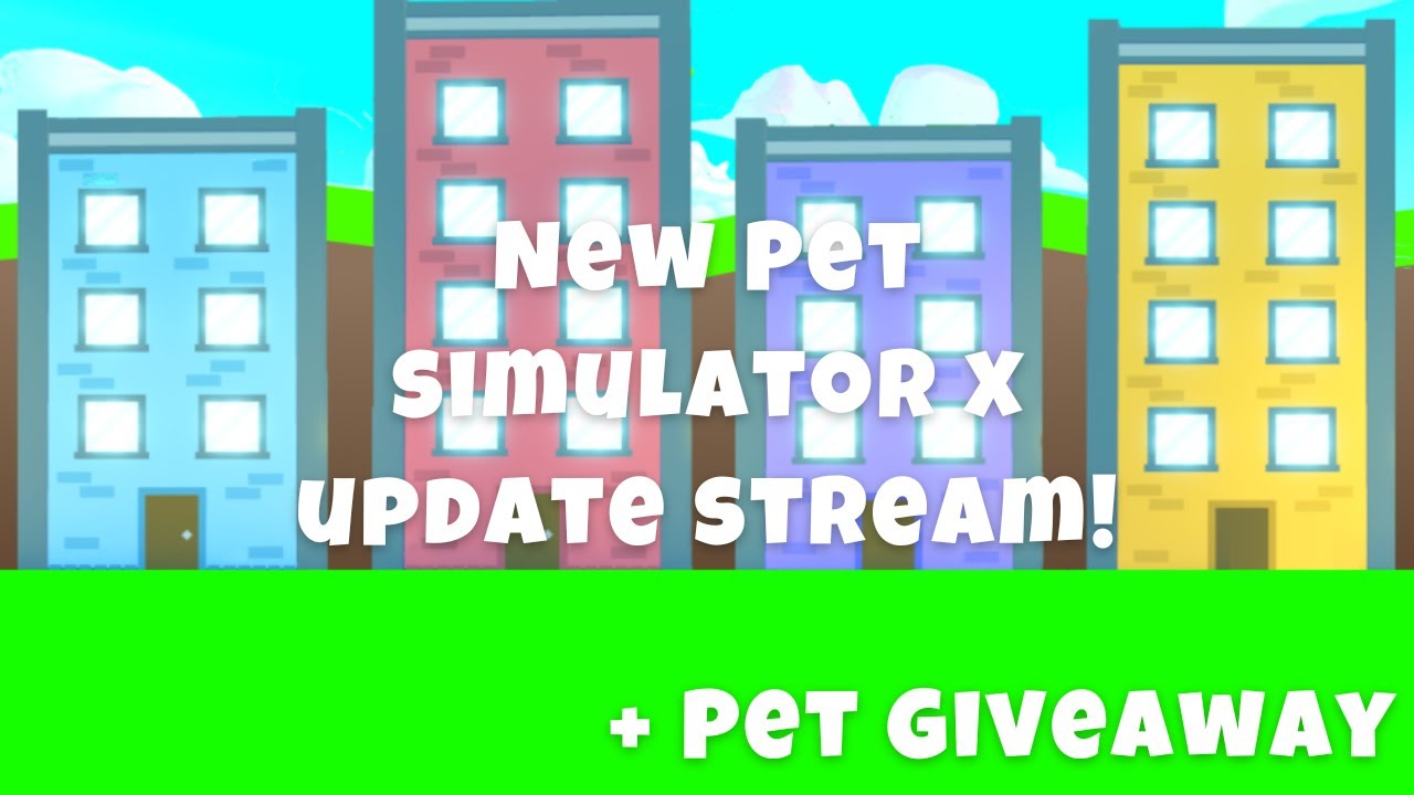 Pet Simulator X Update | + Giveaway - YouTube
