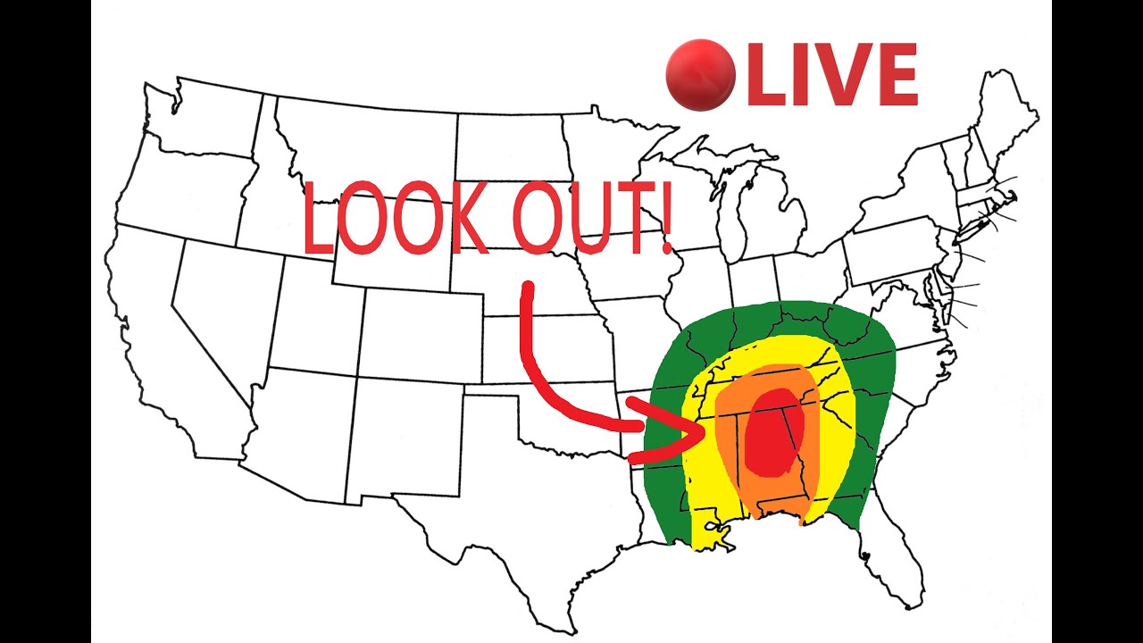 Insane Weather Outbreak! Tornadoes Possible! Live - 03/24/23 - YouTube