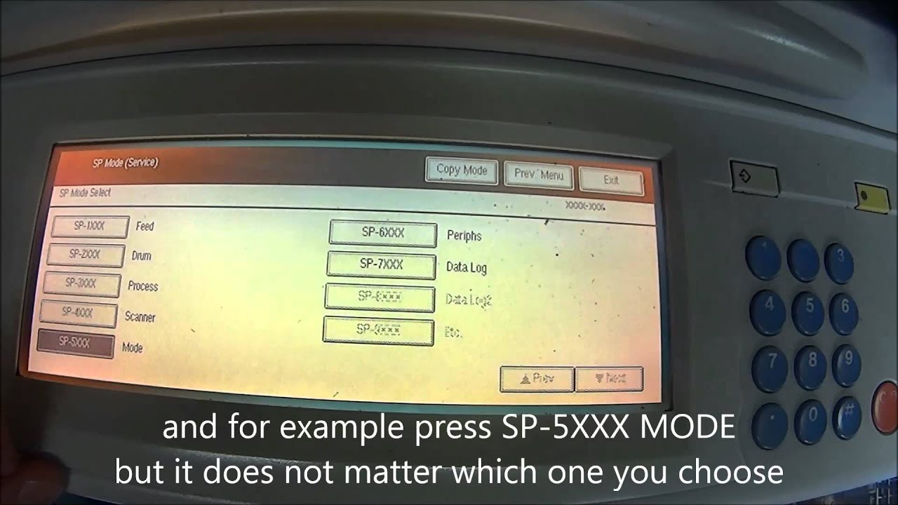 Ricoh mpc2551 sc400 error code - fornra
