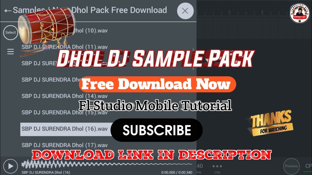 Dhol Sample Pack Free Download || Dholki Sample Pack || Fl Studio ...