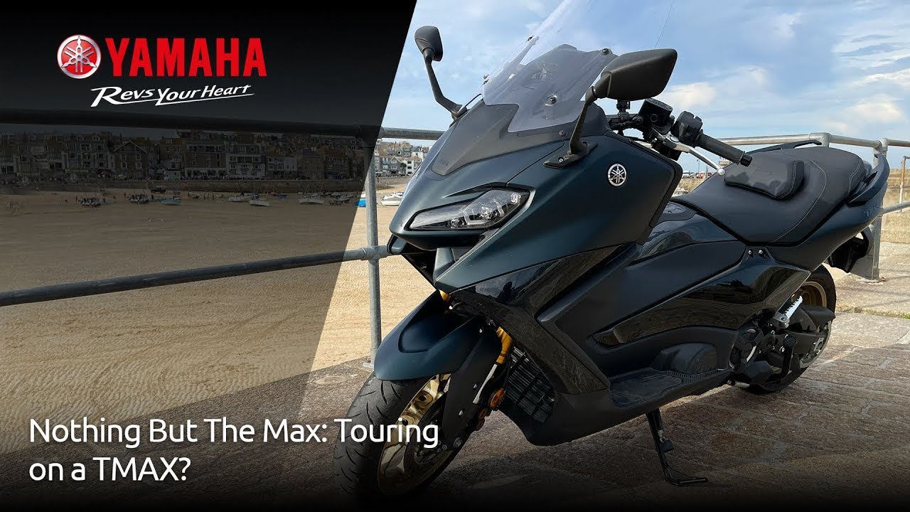 Touring on a 2022 Yamaha TMAX | Yamaha Max scooter touring | Wheel ...