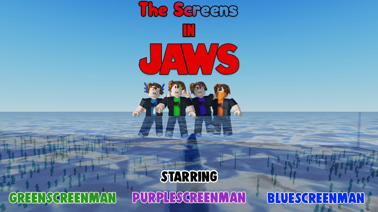 The Screens In JAWS | A Roblox Animation! - YouTube
