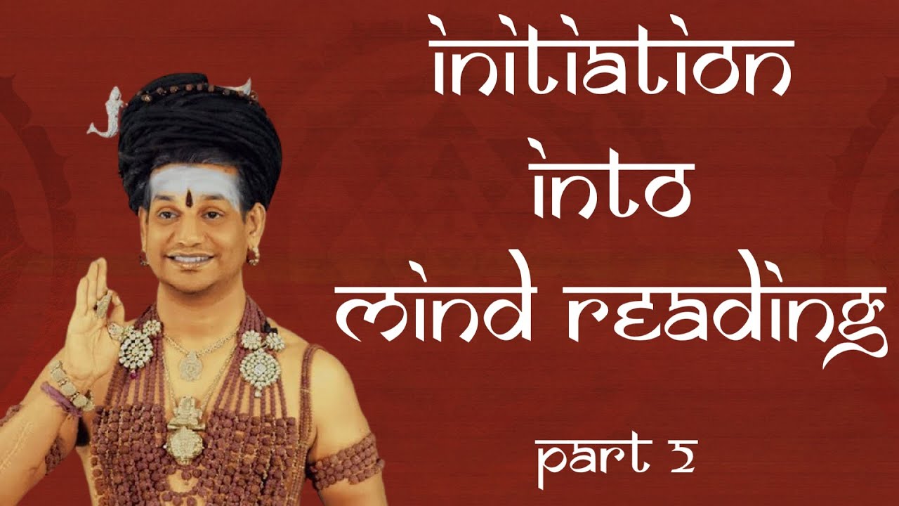 Mind Reading Power Initiation || Part 2 || IA || 03 Oct 2017 - YouTube