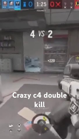 Crazy C4 throw got me 2 kills #gaming(full video on my channel) - YouTube