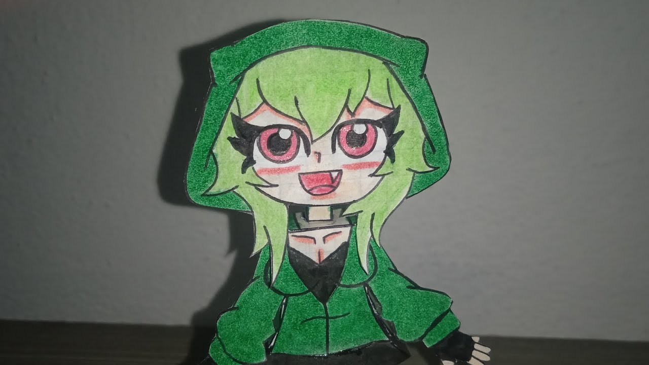 Creeper-Chan Tutorial (Papercraft Minecraft) - YouTube