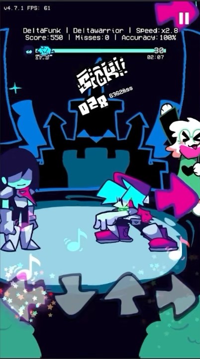 FNF Delta Funk - FNF Mobile Android #sonsmile #fnf #fnfmod # ...