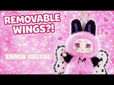 UNBOXING My first Kummon Keychain Plush! Adorable! And removable wings?? :)
