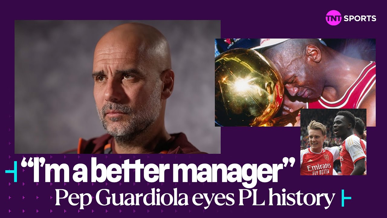 Pep Guardiola: Michael Jordan being an inspiration, title race pressure ...
