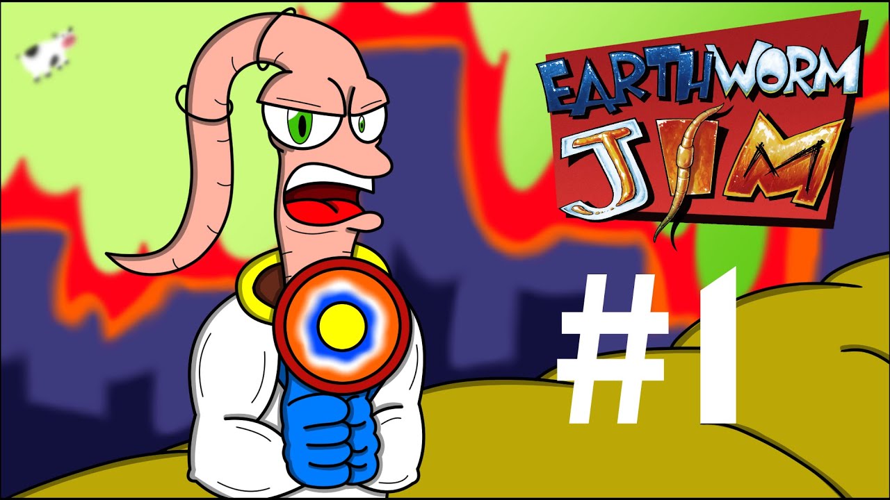 Earthworm Jim (Blind) | Part 1: Eat Dirt! - YouTube