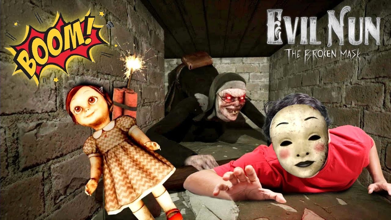 Evil Nun explosion in the heights - Evil Nun The Broken Mask - YouTube