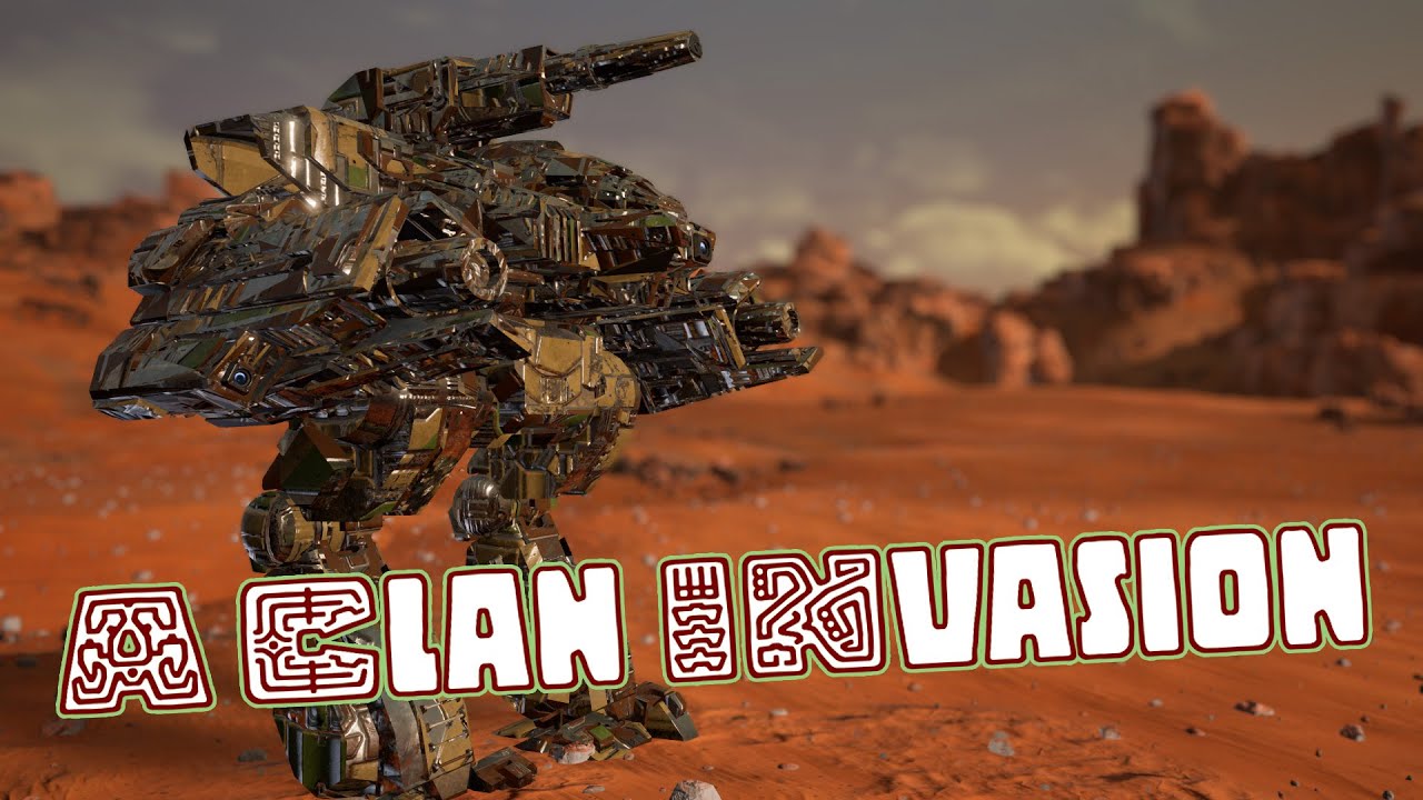 MW5 - the Stone Rhino - A Clan Invasion Mod spotlight - YouTube