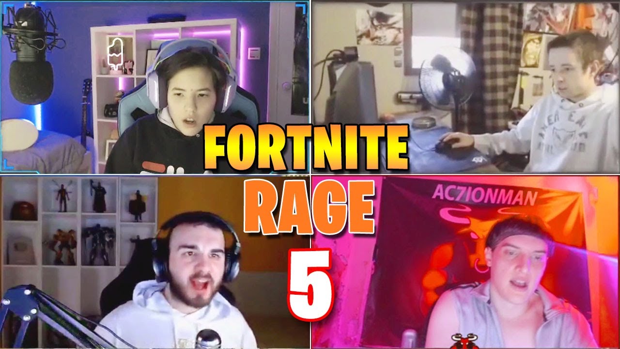 Fortnite Ultimate Mega Rage compilation #5 - YouTube