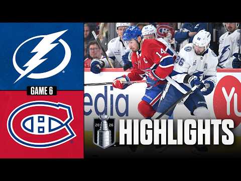 Lightning vs. Canadiens | NHL Playoff Highlights | Game 6 | May 01, 2026