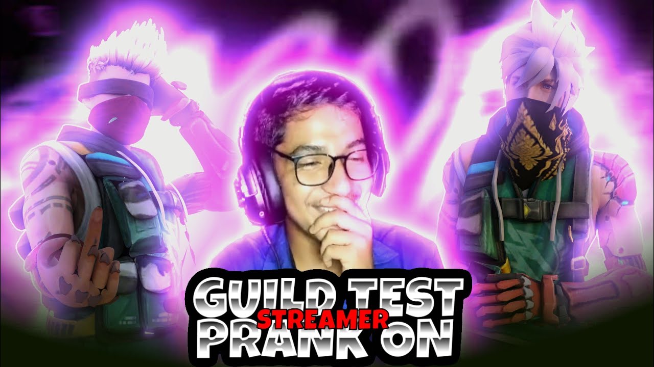 GUILD TEST PRANK ON VERY HUMBLE STREAMER || MONSTER FIST LIVE - YouTube