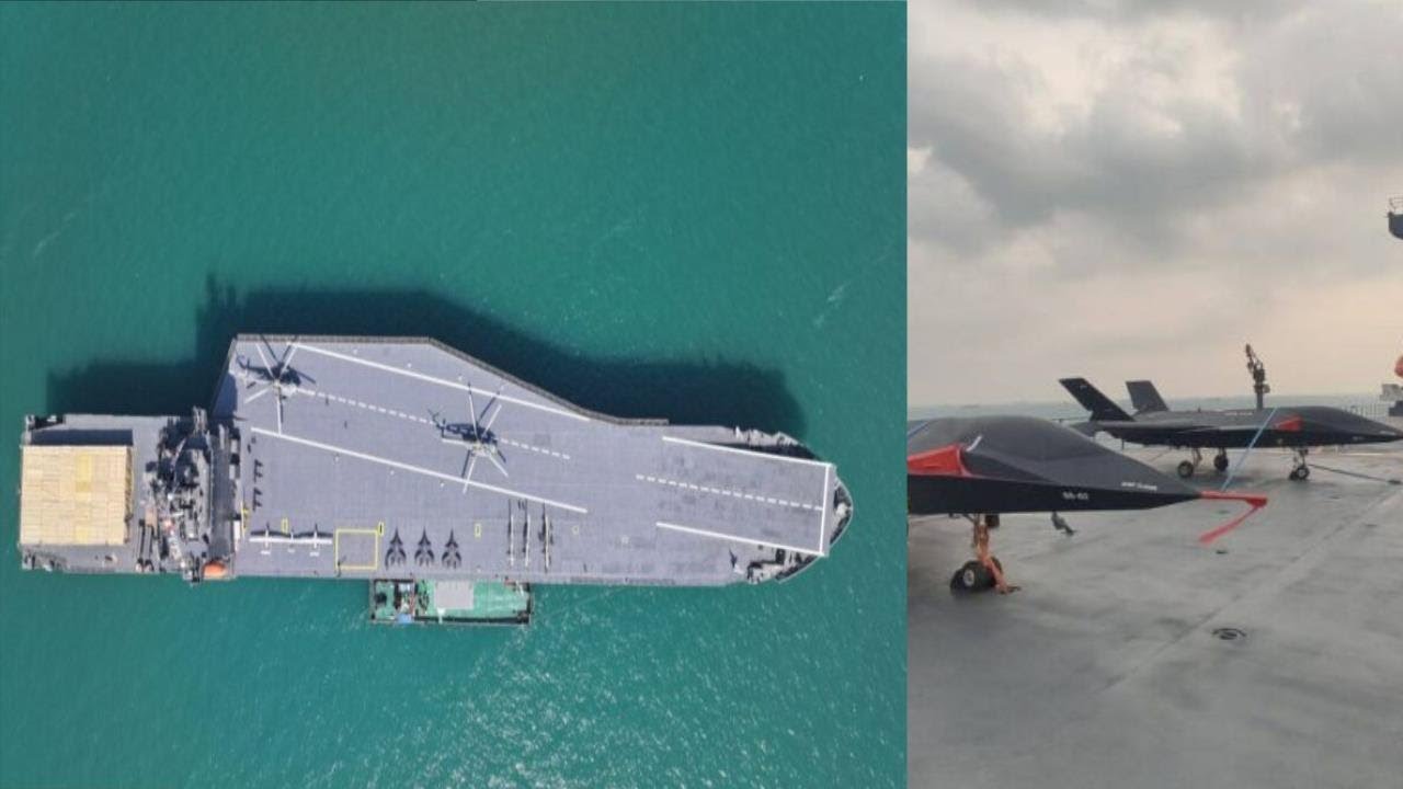 El primer portaaviones de drones de Irán se incorpora a la flota naval ...